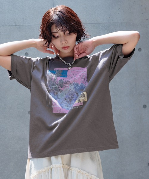 PAGEBOY 「PAGEBOY」 半袖Tシャツ FREE チャコールグレー レディース : ZOZOTOWN Yahoo!店 - 通販 - Yahoo!ショッピング