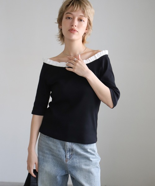 select MOCA 「select MOCA」 7分袖カットソー FREE ブラック レディース : ZOZOTOWN Yahoo!店 - 通販 - Yahoo!ショッピング