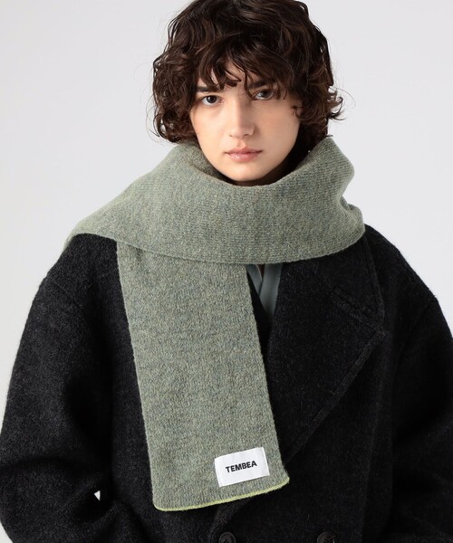 Yahoo!オークション - 「TEMBEA」 マフラー FREE カーキ レディース