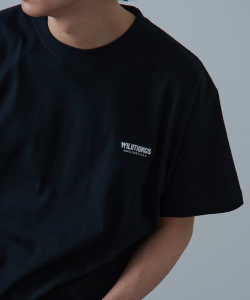 WILD THINGS tシャツ 「WILD THINGS」「別注」ステンシルバックプリントTee メンズ レディース : ZOZOTOWN Yahoo!店 - 通販 - Yahoo!ショッピング