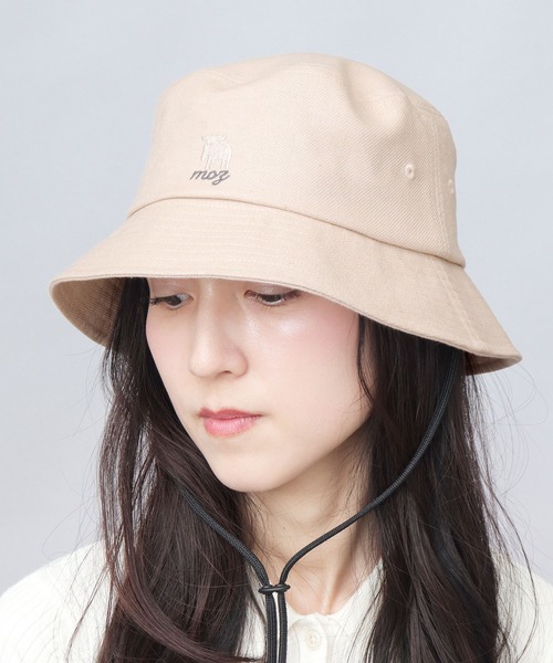 moz 帽子 ハット あご紐付き リネン混 綿麻 バケットハット レディース : ZOZOTOWN Yahoo!店 - 通販 - Yahoo!ショッピング