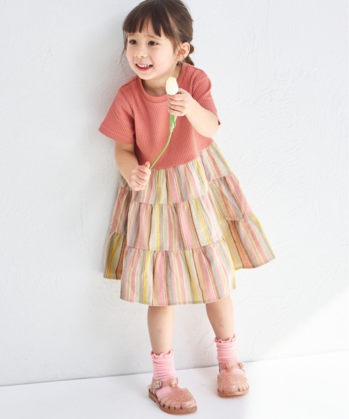 pairmanon 「pairmanon」 「KIDS」半袖ワンピース 120 ピンク系その他 キッズ : ZOZOTOWN Yahoo!店 - 通販 - Yahoo!ショッピング