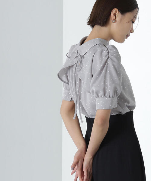 NATURAL BEAUTY BASIC 「NATURAL BASIC」 半袖ブラウス MEDIUM グレー系その他 レディース : ZOZOTOWN Yahoo!店 - 通販 - Yahoo ...