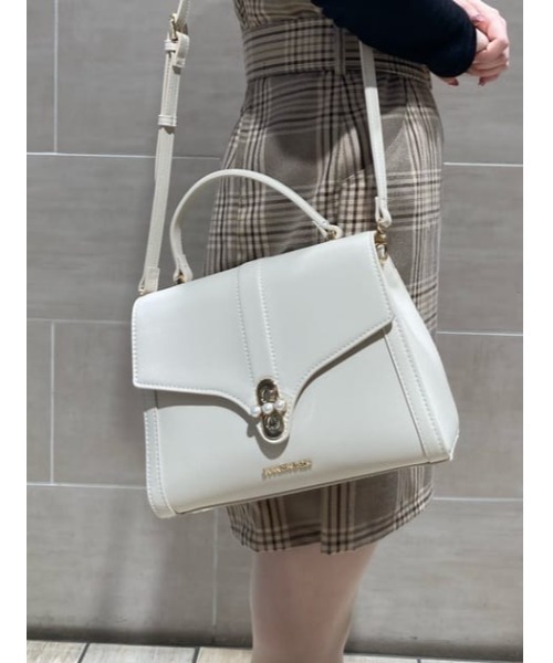 Samantha Vega（サマンサベガ） ハンドバッグ 3連パールハンドバッグ