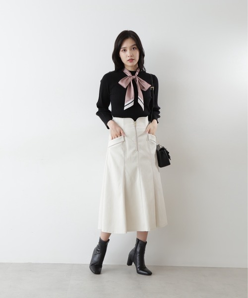 Yahoo!オークション - 「JILL by JILL STUART」 スカート SMALL ホワイ...