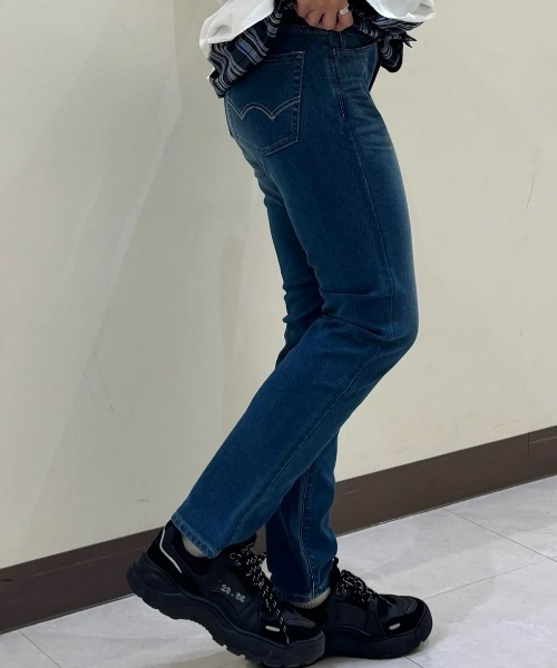 EDWIN ジーンズ デニム デニムパンツ 「EDWIN」COOLスリムストレート レディース : ZOZOTOWN Yahoo!店 - 通販 - Yahoo!ショッピング