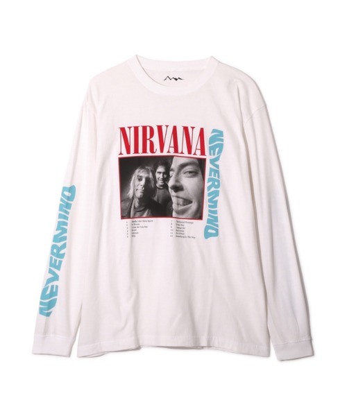 NIRVANA（MAMMUT） tシャツ NIRVANA/ニルヴァーナ/NEVERMIND L/S TEE/コラボロンT「メンズ・ウィメンズ・ユニセックス」 メンズ レディース ...