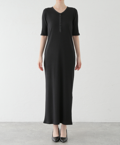 plage 「Plage」 半袖ワンピース 38 ブラック レディース : ZOZOTOWN Yahoo!店 - 通販 - Yahoo!ショッピング