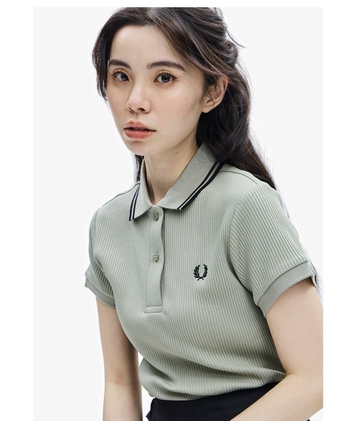 FRED PERRY 「FRED PERRY」 半袖ポロシャツ 10 エメラルド レディース : ZOZOTOWN Yahoo!店 - 通販 - Yahoo!ショッピング