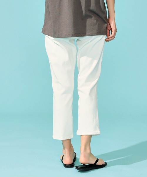 SOMETHING 「SOMETHING」 デニムクロップドパンツ MEDIUM ダークインディゴブルー レディース : ZOZOTOWN Yahoo!店 - 通販 - Yahoo!ショッピング