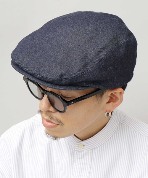 Yahoo!オークション - 「ReqHatter」 ハンチング FREE ネイビー メンズ