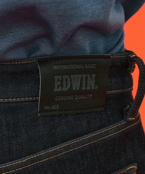 ジーンズ EDWIN エドウィン WILD FIRE インターナショナルベーシック 403 ストレート デニムパンツ ジーンズ 暖パンツ 裏起毛 メン : 86641231 ...