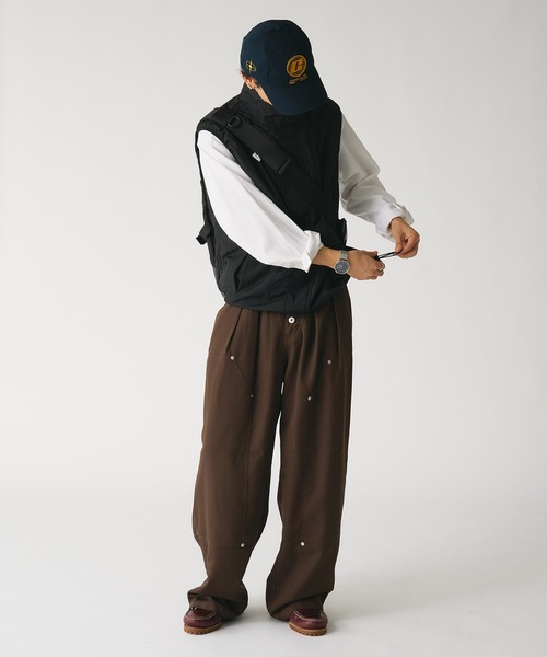 Yahoo!オークション - 「Adoon plain」 ベスト LARGE ブラック メンズ