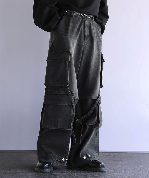 LILL（リル） カーゴパンツ X-LARGE ブラック メンズ : ZOZOTOWN Yahoo!店 - 通販 - Yahoo!ショッピング