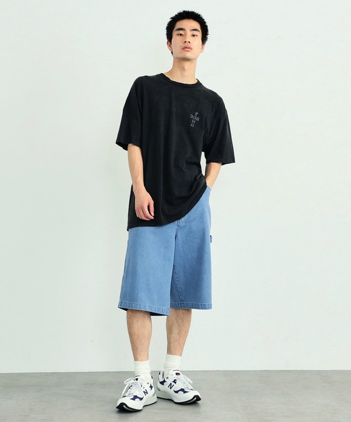 パンツ デニム ジーンズ WEB限定【ユニセックス】EDWIN STEPMARK ワイドペインターデニムショートパンツ :73821233:ZOZOTOWN Yahoo!店 - 通販 ...