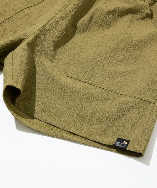 go slow caravan パンツ ストレッチサッカーイージーショーツ メンズ レディース : ZOZOTOWN Yahoo!店 - 通販 ...