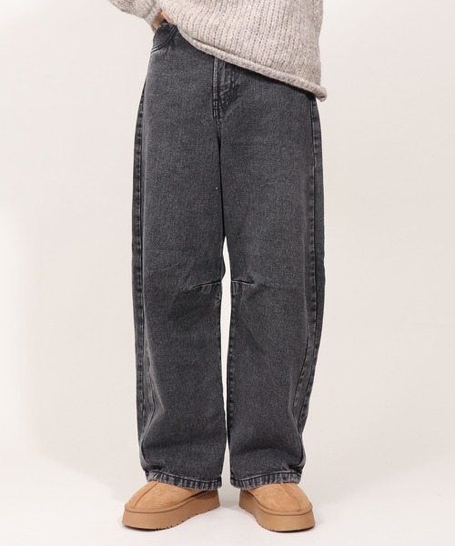 relac パンツ デニム ジーンズ カーブライン デニムパンツ レディース : ZOZOTOWN Yahoo!店 - 通販 - Yahoo!ショッピング