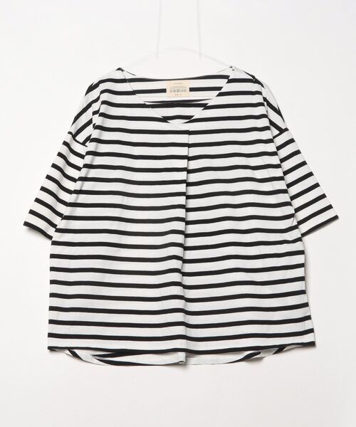 studio CLIP 「studio CLIP」 ボーダー柄7分袖カットソー 3L ホワイト レディース : ZOZOTOWN Yahoo!店 - 通販 - Yahoo!ショッピング