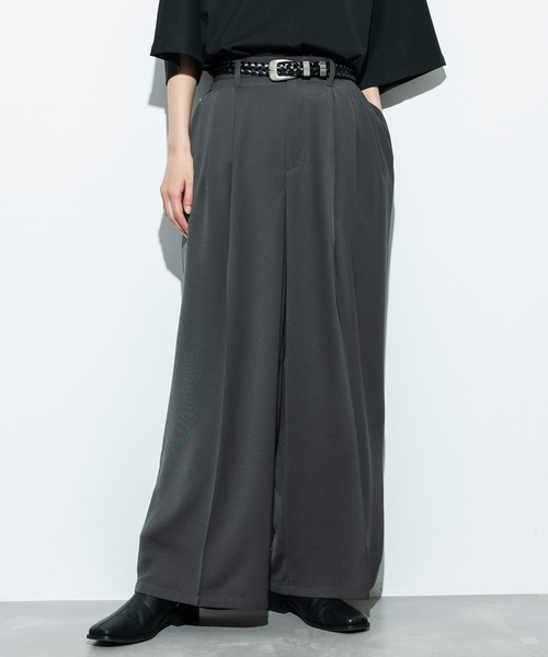 JUNRED 「JUNRED」 スラックス M チャコールグレー メンズ : ZOZOTOWN Yahoo!店 - 通販 - Yahoo!ショッピング