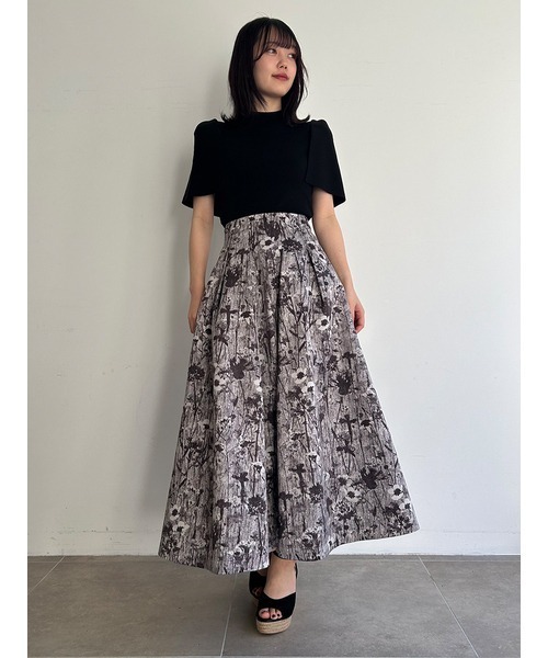 Yahoo!オークション - 「SNIDEL」 半袖ニット ONE SIZE ブラック レデ...