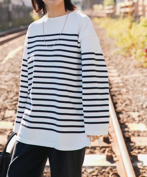 FORK&SPOON（フォークアンドスプーン） 長袖ニット 1 ホワイト レディース : ZOZOTOWN Yahoo!店 - 通販 - Yahoo!ショッピング