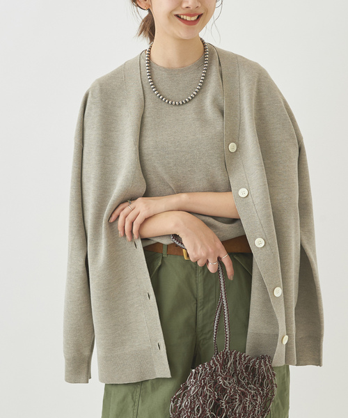 plage 「Plage」 ニットカーディガン 38 ベージュ レディース : ZOZOTOWN Yahoo!店 - 通販 - Yahoo!ショッピング