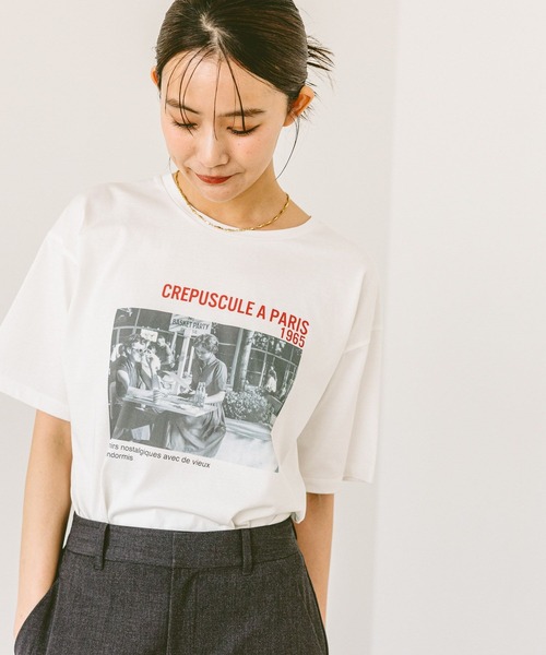GLOBAL WORK 「GLOBAL WORK」 半袖Tシャツ MEDIUM ホワイト系その他 レディース : ZOZOTOWN Yahoo!店 - 通販 - Yahoo!ショッピング