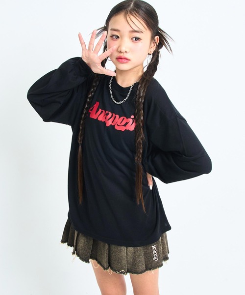 ANAP GiRL tシャツ ロゴロンT キッズ 子供服 女の子 : ZOZOTOWN Yahoo!店 - 通販 - Yahoo!ショッピング