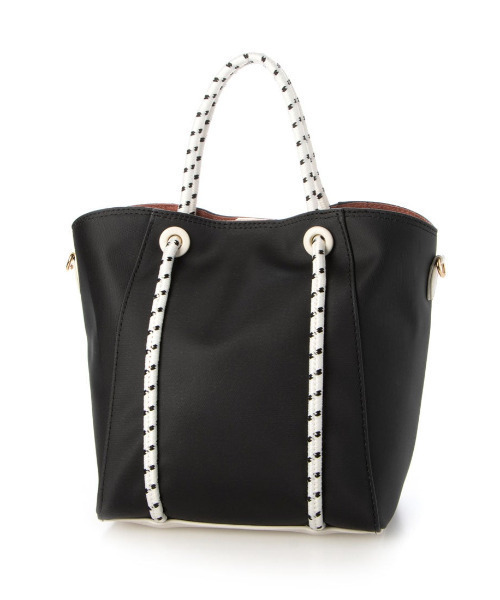 cache cache（カシュカシュ） トートバッグ cachecache / コーティングキャンバスロープハンドルトート レディース : ZOZOTOWN Yahoo!店 - 通販 ...