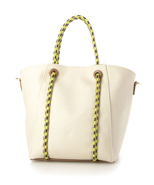 cache cache（カシュカシュ） トートバッグ cachecache / コーティングキャンバスロープハンドルトート レディース : ZOZOTOWN Yahoo!店 - 通販 ...