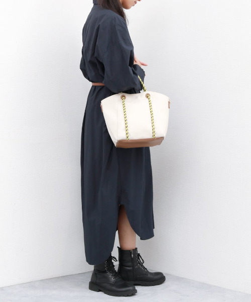 cache cache（カシュカシュ） トートバッグ cachecache / コーティングキャンバスロープハンドルトート レディース : ZOZOTOWN Yahoo!店 - 通販 ...