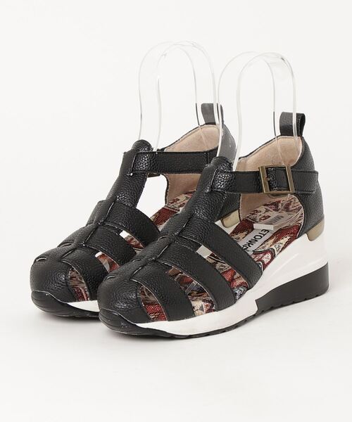 Minnetonka 「Minnetonka」 ヒールサンダル 6 ブラック レディース : ZOZOTOWN Yahoo!店 - 通販 - Yahoo!ショッピング