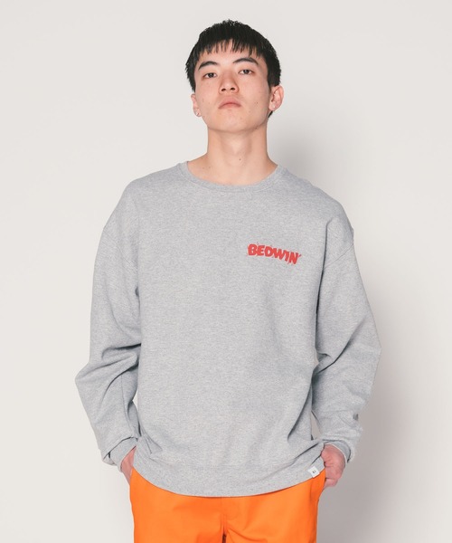 BEDWIN & THE HEARTBREAKERS トレーナー スウェット L/S PRINTED C-NECK SWEAT ”KING メンズ レディース : ZOZOTOWN Yahoo ...
