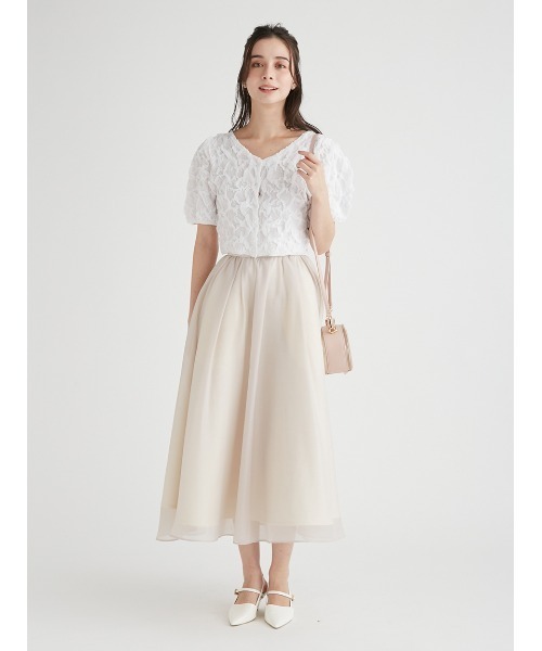 Yahoo!オークション - 「CELFORD」 カーディガン FREE オフホワイト レ...