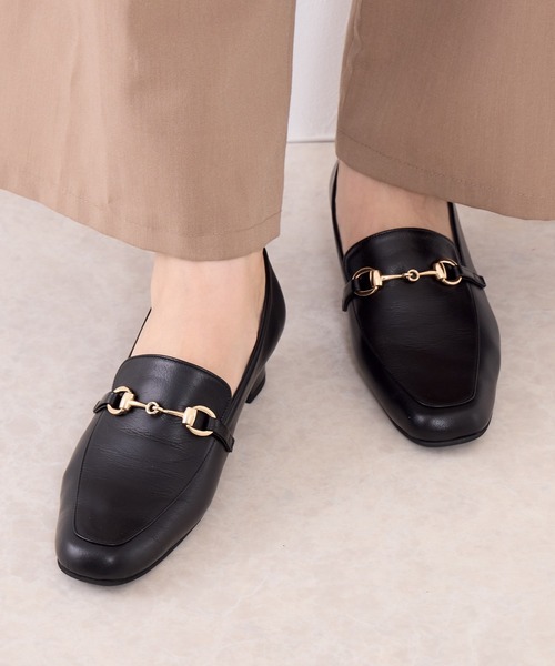 HIMIKO パンプス 「Made in Japan」「HIMIKO」「撥水」ビットデザインヒールローファー/605003 : ZOZOTOWN Yahoo!店 - 通販 - Yahoo!ショッピング