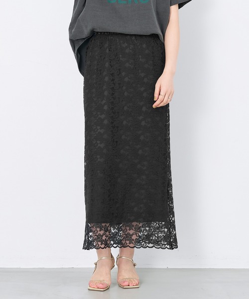 MICA&DEAL スカート レースAラインスカート : ZOZOTOWN Yahoo!店 - 通販 - Yahoo!ショッピング