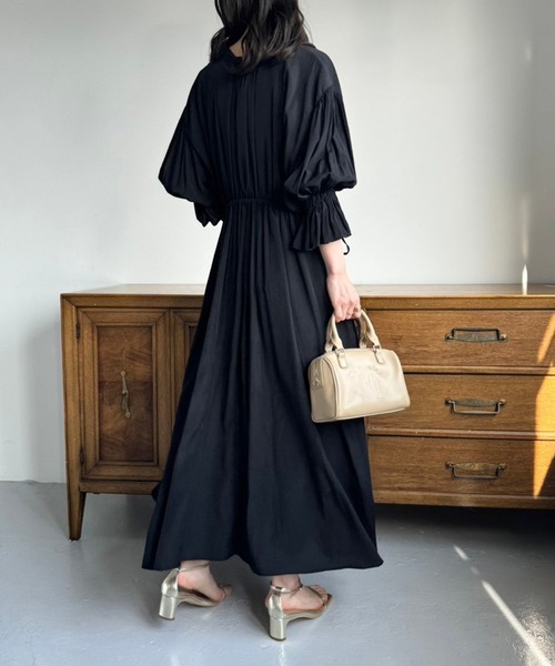 「one after another NICE CLAUP」 半袖ワンピース MEDIUM ピンクベージュ レディース :84569245 ...