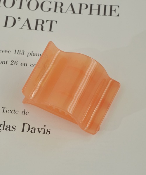 GOLDY ヘアクリップ ワイド ウェーブ アセチ ヘアー クリップ : ZOZOTOWN Yahoo!店 - 通販 - Yahoo!ショッピング