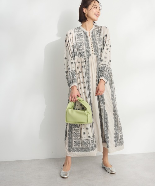 CRAFT STANDARD BOUTIQUE 「CRAFT BOUTIQUE」 長袖ワンピース FREE ライトベージュ レディース : ZOZOTOWN Yahoo!店 - 通販 ...