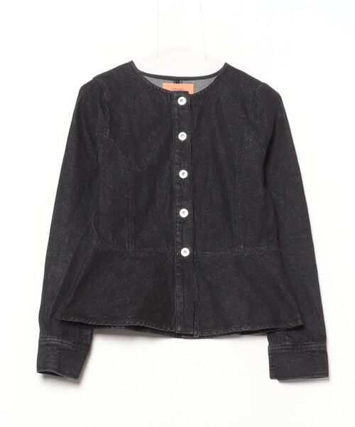 SunaUna 「Sunauna」 デニムジャケット 36 ブラック レディース : ZOZOTOWN Yahoo!店 - 通販 - Yahoo!ショッピング