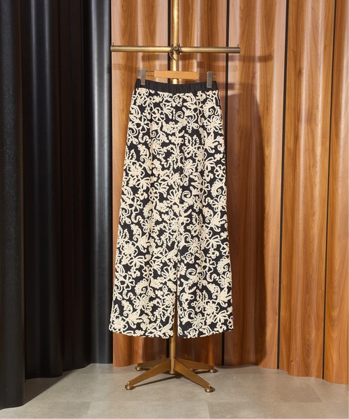 ROSE BUD（ローズバッド） パンツ (mag.byc)EMBROIDERY MESH PANTS