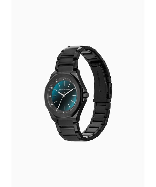 ARMANI EXCHANGE 腕時計 「A|X アルマーニ エクスチェンジ」ステンレススチールベルトウォッチ(バタフライ)ANDREA ...