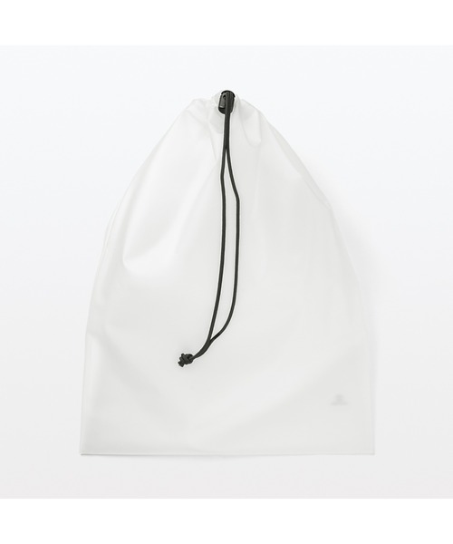 無印良品（MUJI） 旅行 TPU巾着 L 約30×41cm : ZOZOTOWN Yahoo!店 - 通販 - Yahoo!ショッピング