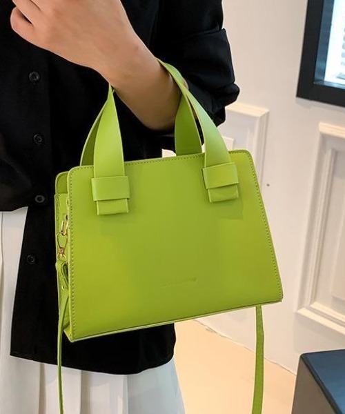 ハンドバッグ フェイクレザー 太めハンドル スクエア 2way ショルダーバッグ : ZOZOTOWN Yahoo!店 - 通販 ...