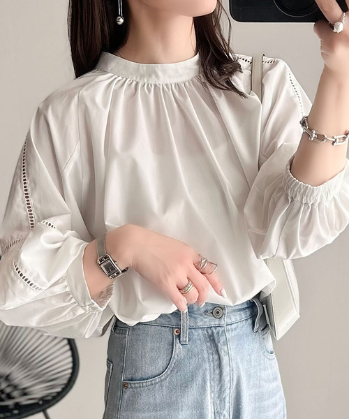 classicalelf ブラウス シャツ 洗練フェミニン♪前後2wayハシゴレース使いボリュームスリーブブラウス レディース : ZOZOTOWN Yahoo!店 - 通販 - Yahoo ...