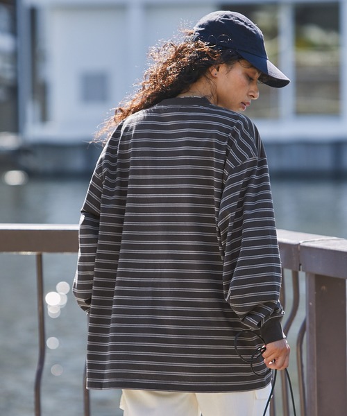 HECT tシャツ 「HECT」Big Border L/S Tee / ビッグシルエットボーダーロンT メンズ レディース ...