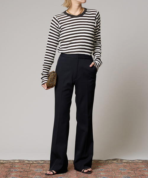 IENA LA BOUCLE 「IENA BOUCLE」 パンツ 36 ブラック レディース : ZOZOTOWN Yahoo!店 - 通販 - Yahoo!ショッピング