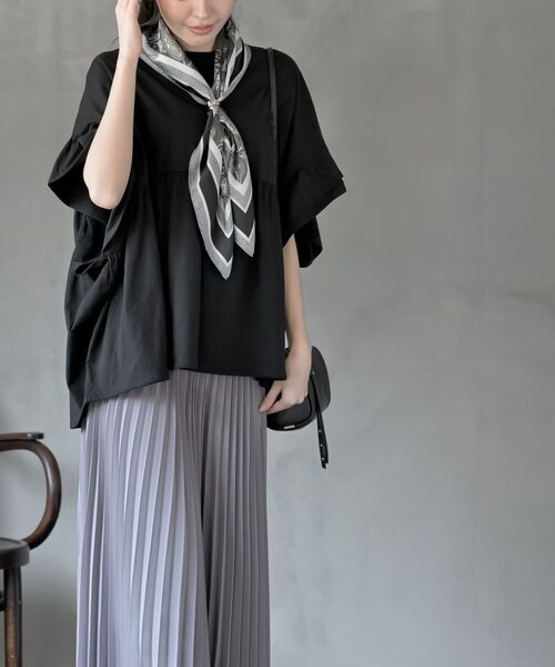 r・p・s tシャツ コットンワイドギャザーT レディース : ZOZOTOWN Yahoo!店 - 通販 - Yahoo!ショッピング