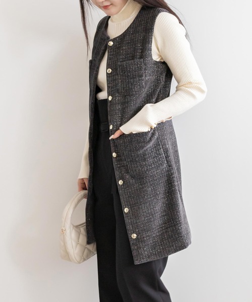 RANDA 「RANDA」 ノースリーブワンピース 1 グレー レディース : ZOZOTOWN Yahoo!店 - 通販 - Yahoo!ショッピング