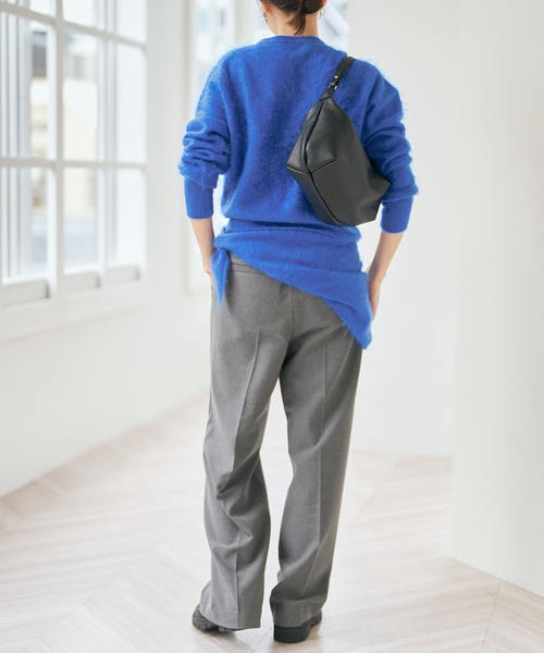 Spick＆Span（スピック アンド スパン） カーディガン ファーカシミヤ